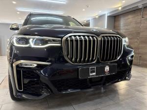 Zils BMW X7 2020 Mažeikiai, ar dzinēja tilpumu 2.99 L un nobraukumu 160 tūkst. km par 52000 €, foto  vietnē AUTOMOTO.COM.LV