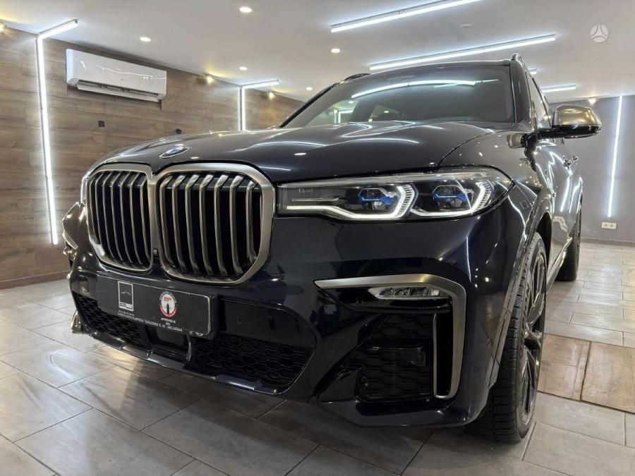 Zils BMW X7 2020 Mažeikiai, ar dzinēja tilpumu 2.99 L un nobraukumu 160 tūkst. km par 52000 €, foto 2 vietnē AUTOMOTO.COM.LV