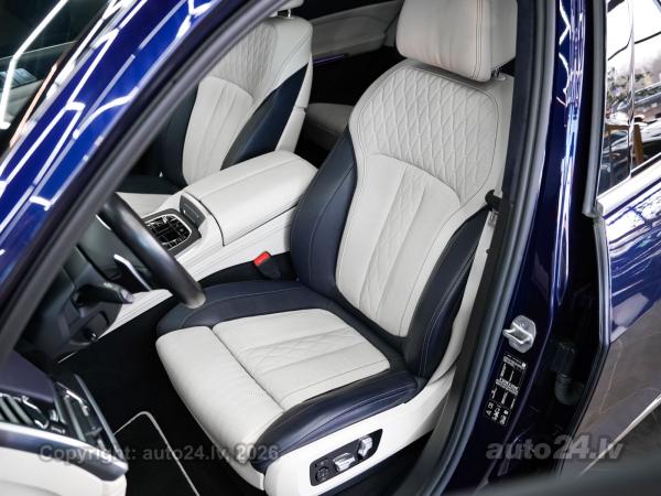 Blue BMW X7 2021 in Tallinn, with an engine capacity of 3.00 L and mileage of 78 thousand km for 75900 €, photo 6 on AUTOMOTO.COM.LV