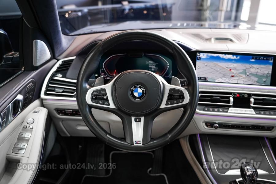 Zils BMW X7 2021 Tallina, ar dzinēja tilpumu 3.00 L un nobraukumu 78 tūkst. km par 75900 €, foto 12 vietnē AUTOMOTO.COM.LV