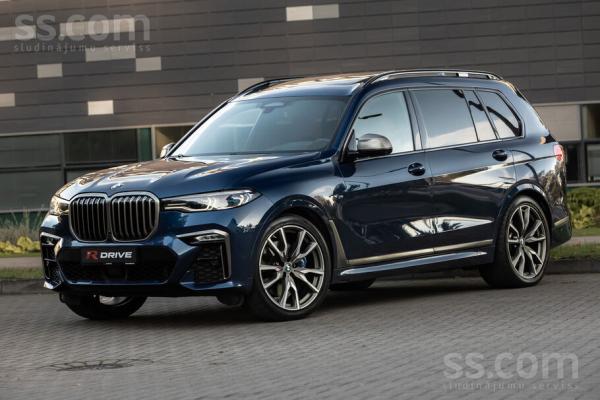 Blue BMW X7 2021 in Jelgava, with an engine capacity of 4.40 L and mileage of 205 thousand km for 49900 €, photo 4 on AUTOMOTO.COM.LV