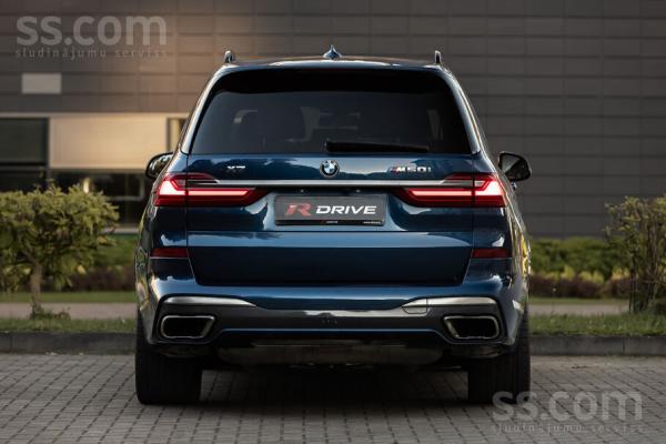 Blue BMW X7 2021 in Jelgava, with an engine capacity of 4.40 L and mileage of 205 thousand km for 49900 €, photo 8 on AUTOMOTO.COM.LV