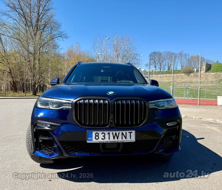 Zils BMW X7 2022 Narva, ar dzinēja tilpumu 3.00 L un nobraukumu 103 tūkst. km par 63800 €, foto 9 vietnē AUTOMOTO.COM.LV