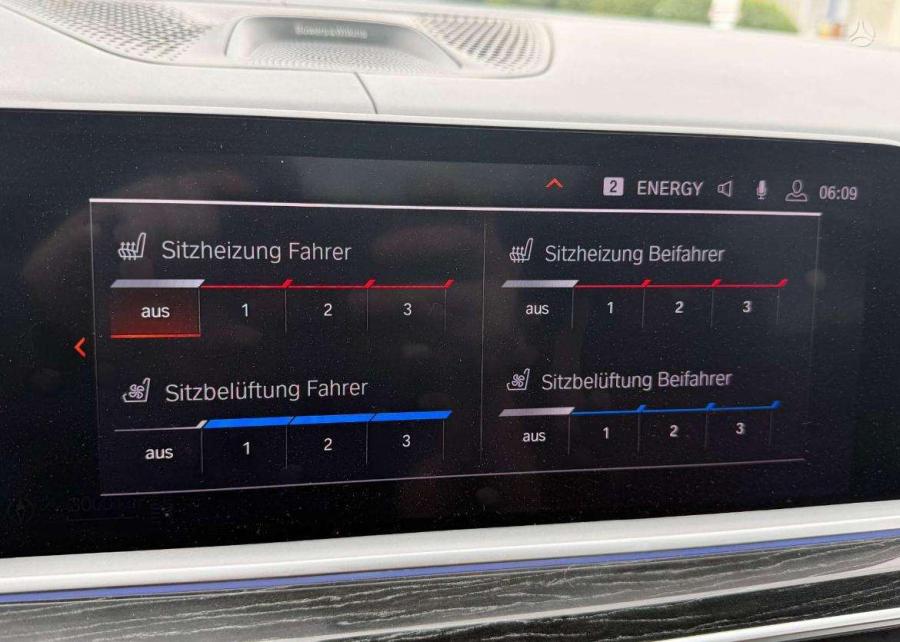 BMW X7 2019 in Ukmerge, with an engine capacity of 3.00 L and mileage of 165 thousand km for 48500 €, photo 9 on AUTOMOTO.COM.LV