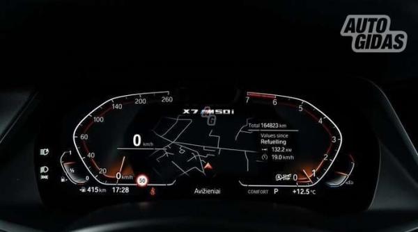 BMW X7 2019 in Vilnius, with an engine capacity of 4.40 L and mileage of 168 thousand km for 39999 €, photo 7 on AUTOMOTO.COM.LV