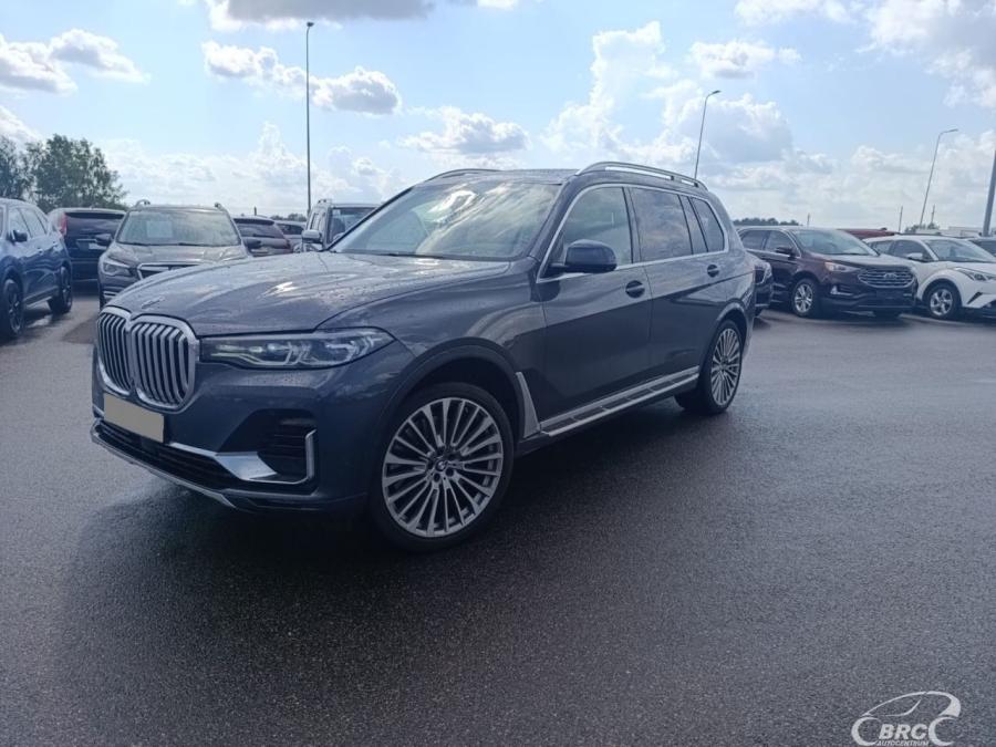 BMW X7 2020 in Vilnius, with an engine capacity of 2.99 L and mileage of 195 thousand km for 42900 €, photo 1 on AUTOMOTO.COM.LV