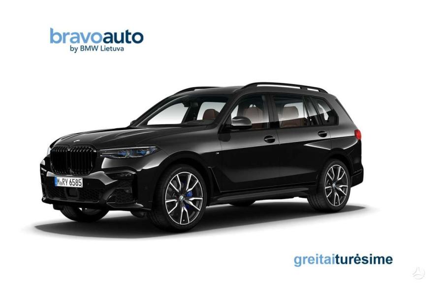 BMW X7 2021 Viļņa, ar dzinēja tilpumu 3.00 L un nobraukumu 123 tūkst. km par 61491 €, foto 1 vietnē AUTOMOTO.COM.LV
