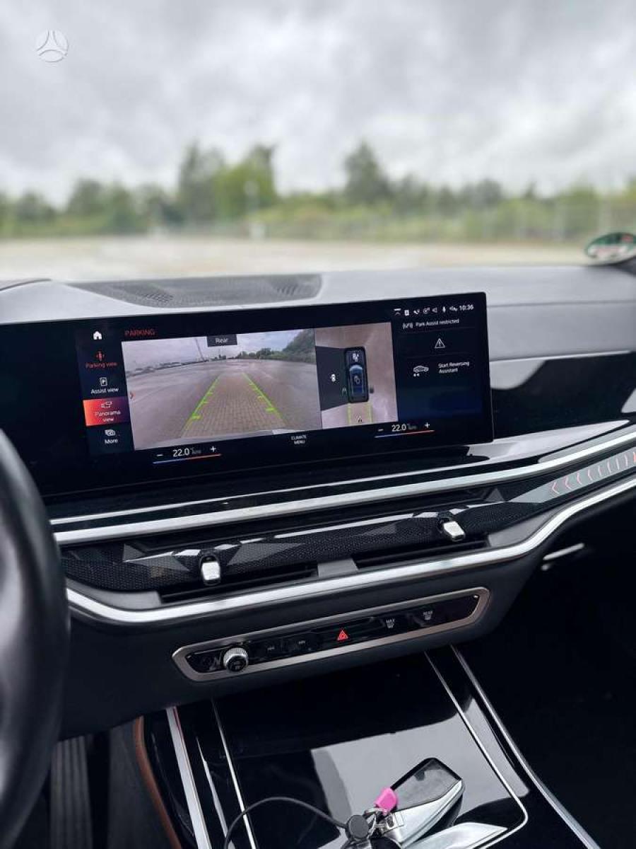 BMW X7 2023 Marijampole, ar dzinēja tilpumu 3.00 L un nobraukumu 62 tūkst. km par 59999 €, foto 13 vietnē AUTOMOTO.COM.LV