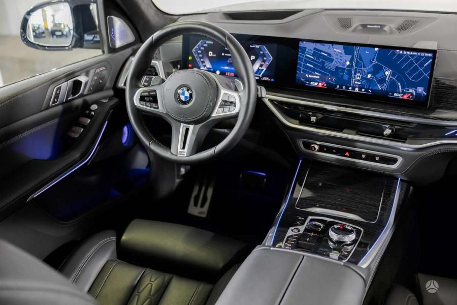 BMW X7 2024 in Vilnius, with an engine capacity of 4.40 L and mileage of 21 thousand km for 94991 €, photo 19 on AUTOMOTO.COM.LV
