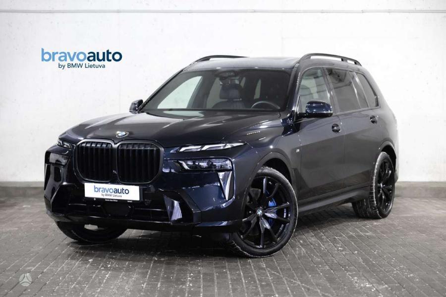 BMW X7 2025 in Vilnius, with an engine capacity of 3.00 L and mileage of 26 thousand km for 97671 €, photo 1 on AUTOMOTO.COM.LV