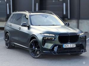Green BMW X7 2020 in Vilnius, with an engine capacity of 3.00 L and mileage of 87 thousand km for 61900 €, photo  on AUTOMOTO.COM.LV
