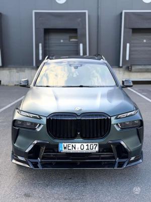 Green BMW X7 2020 in Vilnius, with an engine capacity of 3.00 L and mileage of 87 thousand km for 61900 €, photo 3 on AUTOMOTO.COM.LV