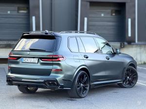Green BMW X7 2020 in Vilnius, with an engine capacity of 3.00 L and mileage of 87 thousand km for 61900 €, photo 7 on AUTOMOTO.COM.LV