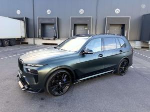 Green BMW X7 2020 in Vilnius, with an engine capacity of 3.00 L and mileage of 87 thousand km for 61900 €, photo 9 on AUTOMOTO.COM.LV