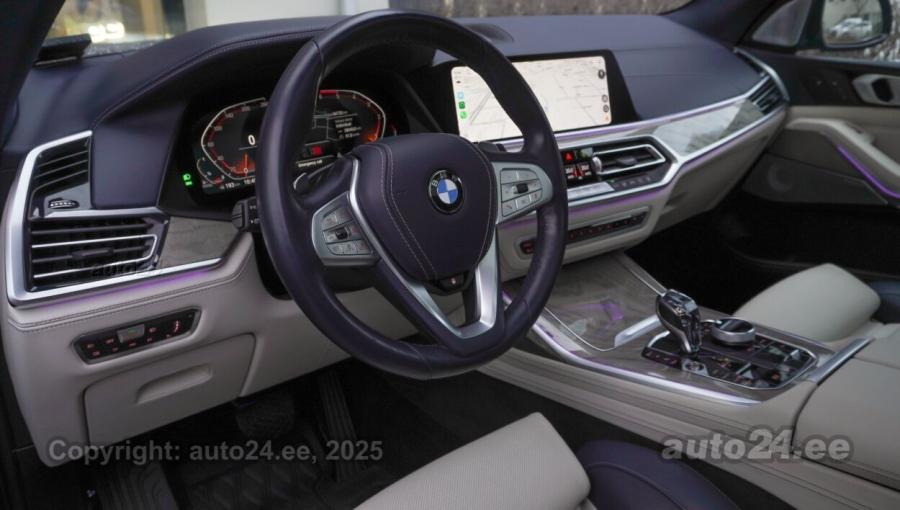 Pelēks BMW X7 2019 Tallina, ar dzinēja tilpumu 3.00 L un nobraukumu 95 tūkst. km par 59900 €, foto 11 vietnē AUTOMOTO.COM.LV