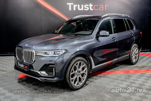 Pelēks BMW X7 2019 Pērnava, ar dzinēja tilpumu 3.00 L un nobraukumu 204 tūkst. km par 45000 €, foto 1 vietnē AUTOMOTO.COM.LV