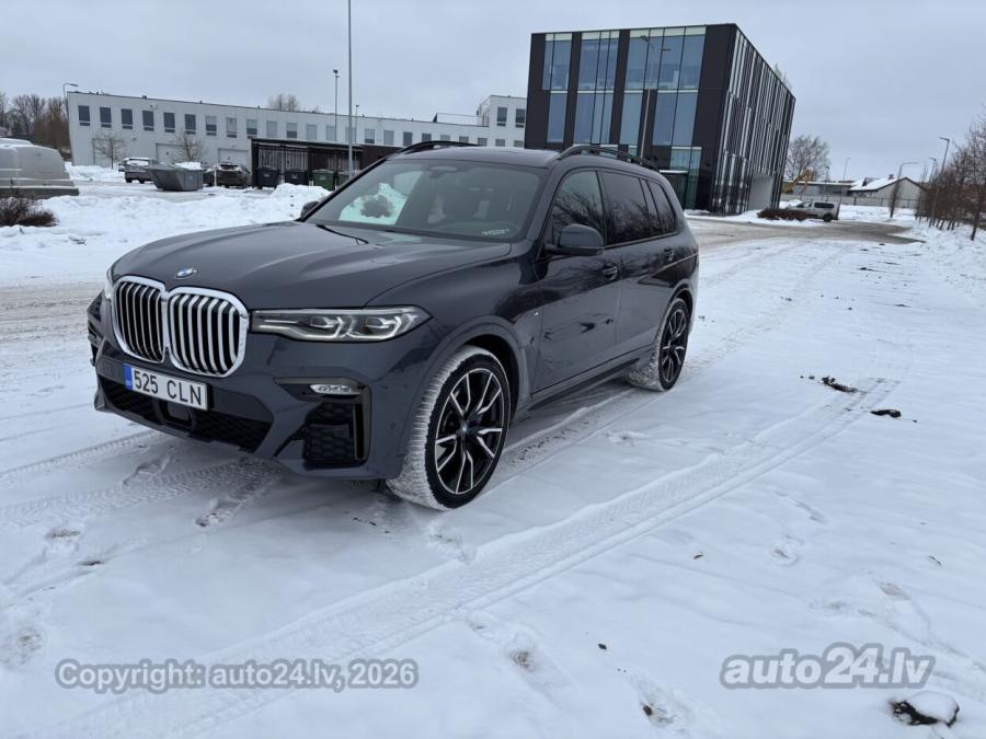 Grey BMW X7 2019 in Tartu, with an engine capacity of 3.00 L and mileage of 92 thousand km for 64500 €, photo 1 on AUTOMOTO.COM.LV