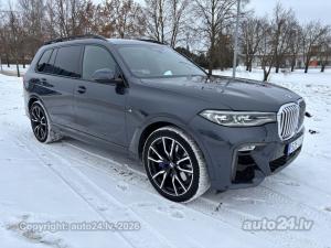 Grey BMW X7 2019 in Tartu, with an engine capacity of 3.00 L and mileage of 92 thousand km for 64500 €, photo 7 on AUTOMOTO.COM.LV