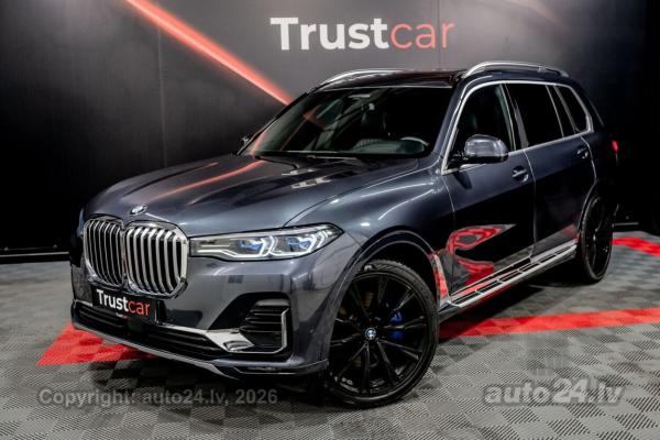 Grey BMW X7 2019 in Parnu, with an engine capacity of 3.00 L and mileage of 187 thousand km for 47500 €, photo 1 on AUTOMOTO.COM.LV
