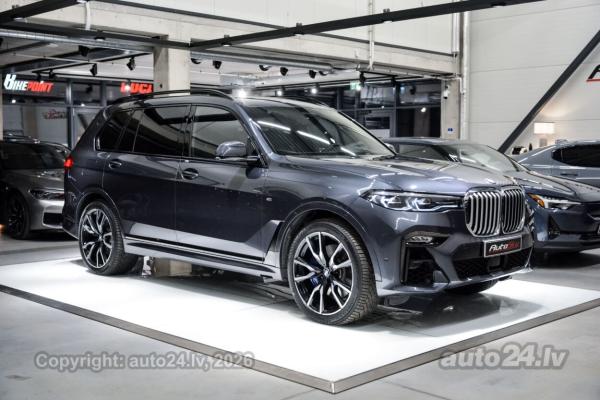 Grey BMW X7 2019 in Tallinn, with an engine capacity of 3.00 L and mileage of 94 thousand km for 62500 €, photo  on AUTOMOTO.COM.LV