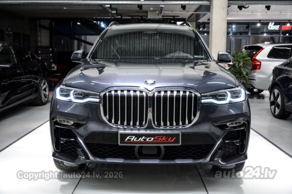 Grey BMW X7 2019 in Tallinn, with an engine capacity of 3.00 L and mileage of 94 thousand km for 62500 €, photo 2 on AUTOMOTO.COM.LV