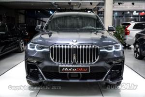 Grey BMW X7 2019 in Tallinn, with an engine capacity of 3.00 L and mileage of 94 thousand km for 62500 €, photo 2 on AUTOMOTO.COM.LV