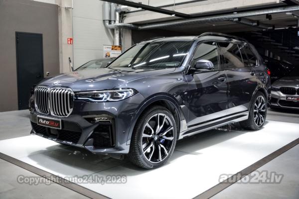 Grey BMW X7 2019 in Tallinn, with an engine capacity of 3.00 L and mileage of 94 thousand km for 62500 €, photo 3 on AUTOMOTO.COM.LV