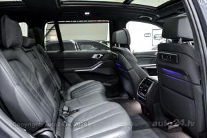 Grey BMW X7 2019 in Tallinn, with an engine capacity of 3.00 L and mileage of 94 thousand km for 62500 €, photo 13 on AUTOMOTO.COM.LV