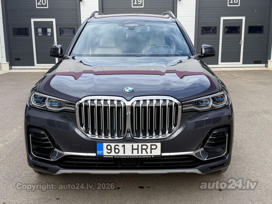 Pelēks BMW X7 2019 Tallina, ar dzinēja tilpumu 3.00 L un nobraukumu 98 tūkst. km par 55499 €, foto 3 vietnē AUTOMOTO.COM.LV