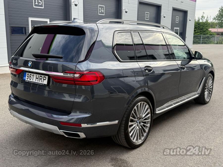 Pelēks BMW X7 2019 Tallina, ar dzinēja tilpumu 3.00 L un nobraukumu 98 tūkst. km par 55499 €, foto 4 vietnē AUTOMOTO.COM.LV