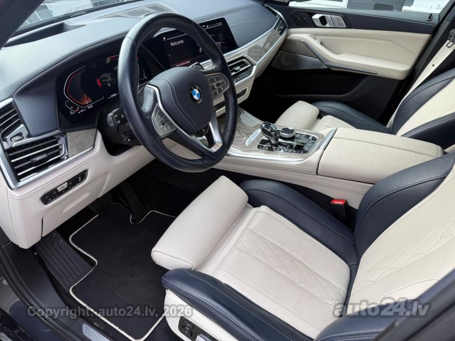 Pelēks BMW X7 2019 Tallina, ar dzinēja tilpumu 3.00 L un nobraukumu 98 tūkst. km par 55499 €, foto 14 vietnē AUTOMOTO.COM.LV