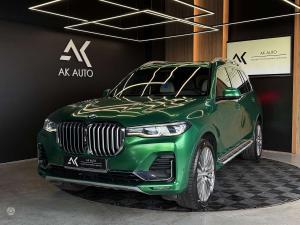 Grey BMW X7 2019 in Kaunas, with an engine capacity of 2.99 L and mileage of 232 thousand km for 46990 €, photo 6 on AUTOMOTO.COM.LV