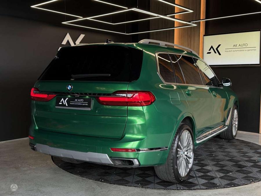 Grey BMW X7 2019 in Kaunas, with an engine capacity of 2.99 L and mileage of 232 thousand km for 46990 €, photo 12 on AUTOMOTO.COM.LV