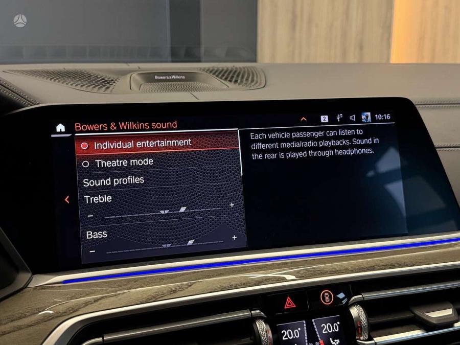 Grey BMW X7 2019 in Kaunas, with an engine capacity of 2.99 L and mileage of 232 thousand km for 46990 €, photo 39 on AUTOMOTO.COM.LV