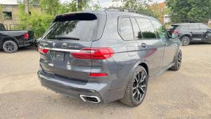 Pelēks BMW X7 2019 Ukmergė, ar dzinēja tilpumu 4.40 L un nobraukumu 73 tūkst. km par 32999 €, foto  vietnē AUTOMOTO.COM.LV