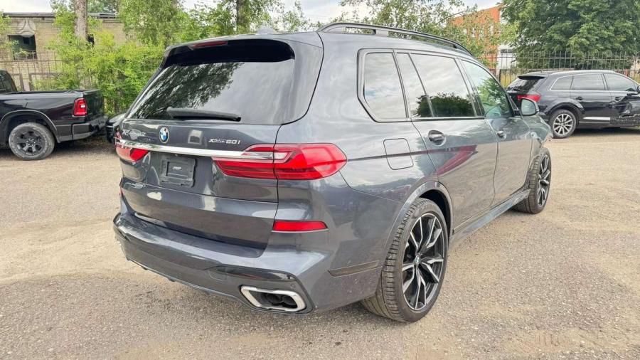 Pelēks BMW X7 2019 Ukmergė, ar dzinēja tilpumu 4.40 L un nobraukumu 73 tūkst. km par 32999 €, foto 1 vietnē AUTOMOTO.COM.LV