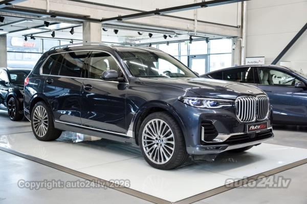 Grey BMW X7 2019 in Tallinn, with an engine capacity of 3.00 L and mileage of 99 thousand km for 54900 €, photo 1 on AUTOMOTO.COM.LV