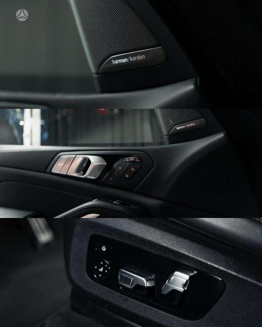 Grey BMW X7 2019 in Vilnius, with an engine capacity of 4.40 L and mileage of 165 thousand km for 38999 €, photo 14 on AUTOMOTO.COM.LV