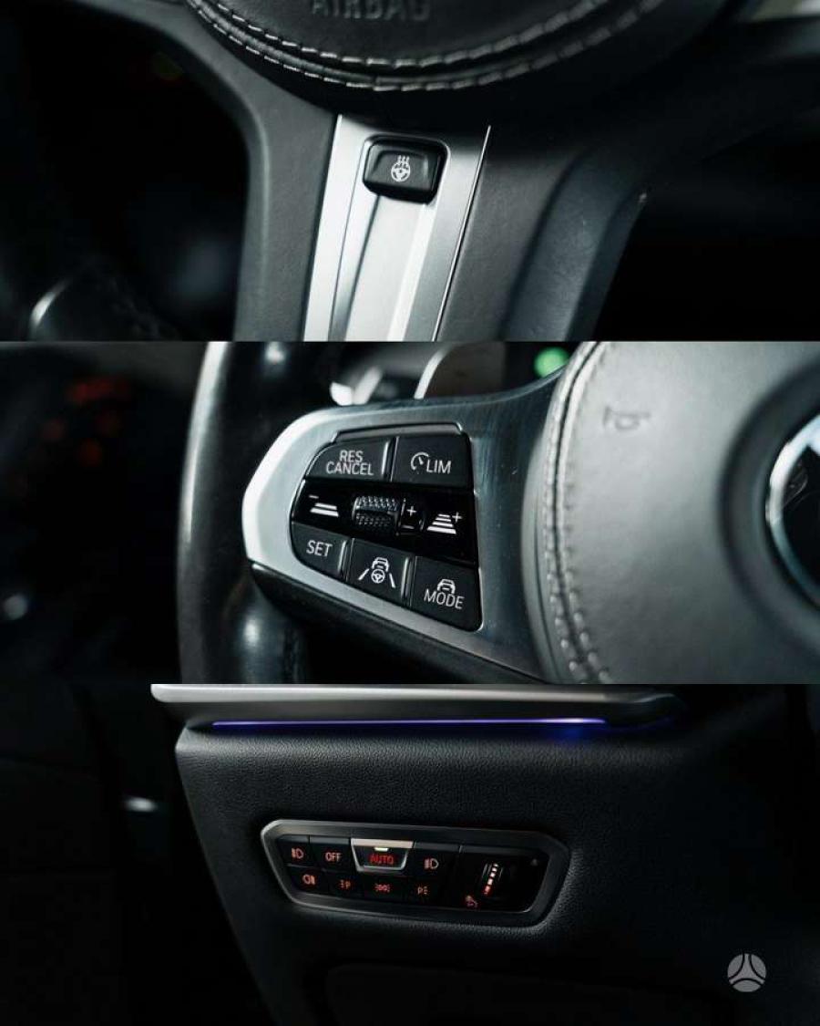 Grey BMW X7 2019 in Vilnius, with an engine capacity of 4.40 L and mileage of 165 thousand km for 38999 €, photo 17 on AUTOMOTO.COM.LV