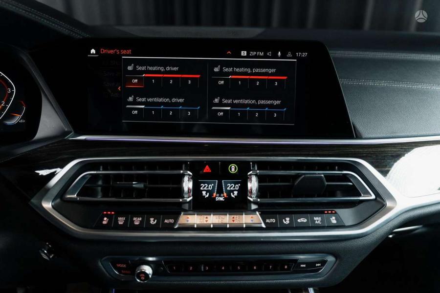 Grey BMW X7 2019 in Vilnius, with an engine capacity of 4.40 L and mileage of 165 thousand km for 38999 €, photo 21 on AUTOMOTO.COM.LV