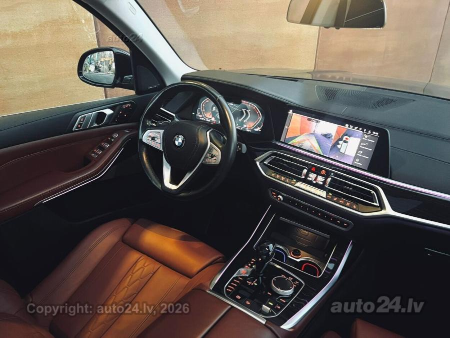 Pelēks BMW X7 2019 Tallina, ar dzinēja tilpumu 3.00 L un nobraukumu 122 tūkst. km par 51400 €, foto 8 vietnē AUTOMOTO.COM.LV