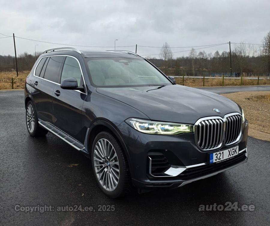 Pelēks BMW X7 2020 Tallina, ar dzinēja tilpumu 3.00 L un nobraukumu 149 tūkst. km par 54900 €, foto 5 vietnē AUTOMOTO.COM.LV
