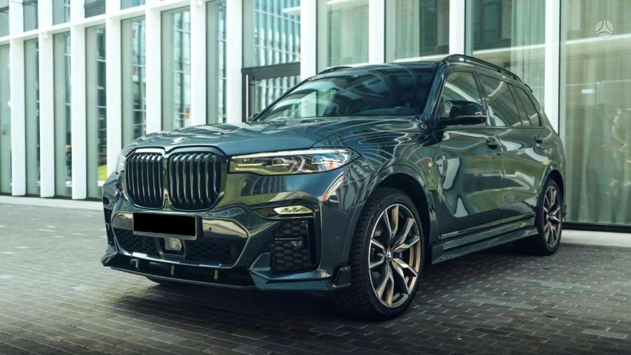 Pelēks BMW X7 2020 Viļņa, ar dzinēja tilpumu 2.99 L un nobraukumu 66 tūkst. km par 64000 €, foto 5 vietnē AUTOMOTO.COM.LV