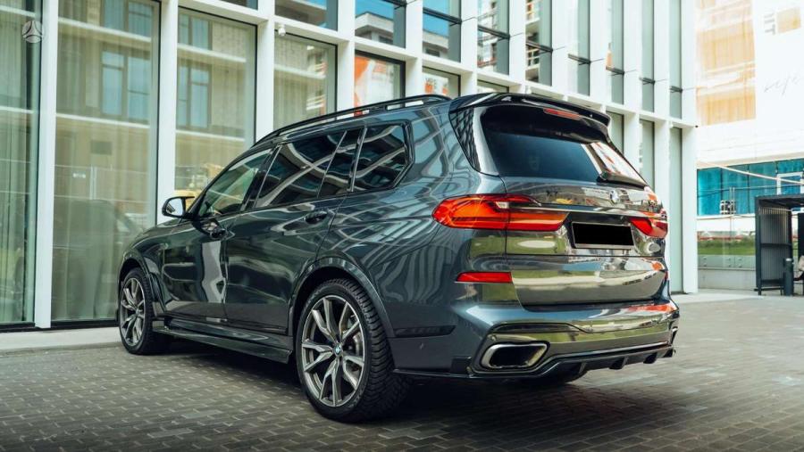Pelēks BMW X7 2020 Viļņa, ar dzinēja tilpumu 2.99 L un nobraukumu 66 tūkst. km par 64000 €, foto 8 vietnē AUTOMOTO.COM.LV