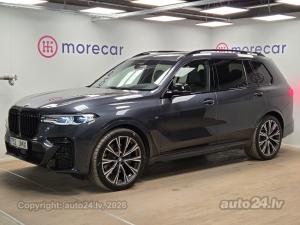 Grey BMW X7 2020 in Tallinn, with an engine capacity of 3.00 L and mileage of 121 thousand km for 69900 €, photo  on AUTOMOTO.COM.LV