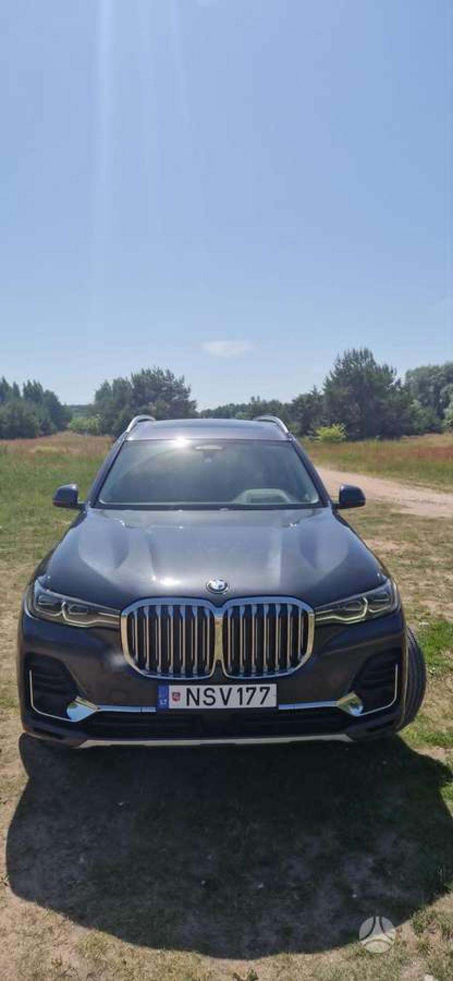 Pelēks BMW X7 2020 Klaipėda, ar dzinēja tilpumu 3.00 L un nobraukumu 110 tūkst. km par 44500 €, foto 1 vietnē AUTOMOTO.COM.LV