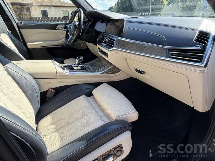 Pelēks BMW X7 2020 Rīga, ar dzinēja tilpumu 3.00 L un nobraukumu 215 tūkst. km par 44500 €, foto 10 vietnē AUTOMOTO.COM.LV