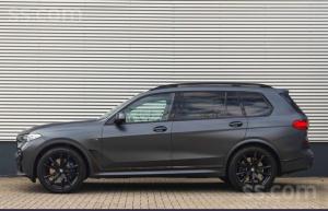 Pelēks BMW X7 2021 Tukums, ar dzinēja tilpumu 4.40 L un nobraukumu 107 tūkst. km par 94990 €, foto 3 vietnē AUTOMOTO.COM.LV