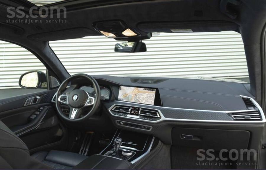 Pelēks BMW X7 2021 Tukums, ar dzinēja tilpumu 4.40 L un nobraukumu 107 tūkst. km par 94990 €, foto 4 vietnē AUTOMOTO.COM.LV