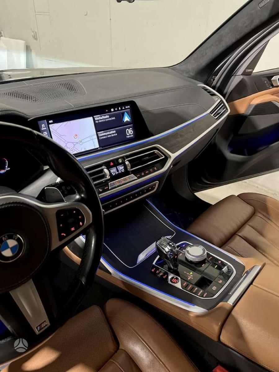 Pelēks BMW X7 2021 Klaipėda, ar dzinēja tilpumu 2.99 L un nobraukumu 230 tūkst. km par 49500 €, foto 19 vietnē AUTOMOTO.COM.LV